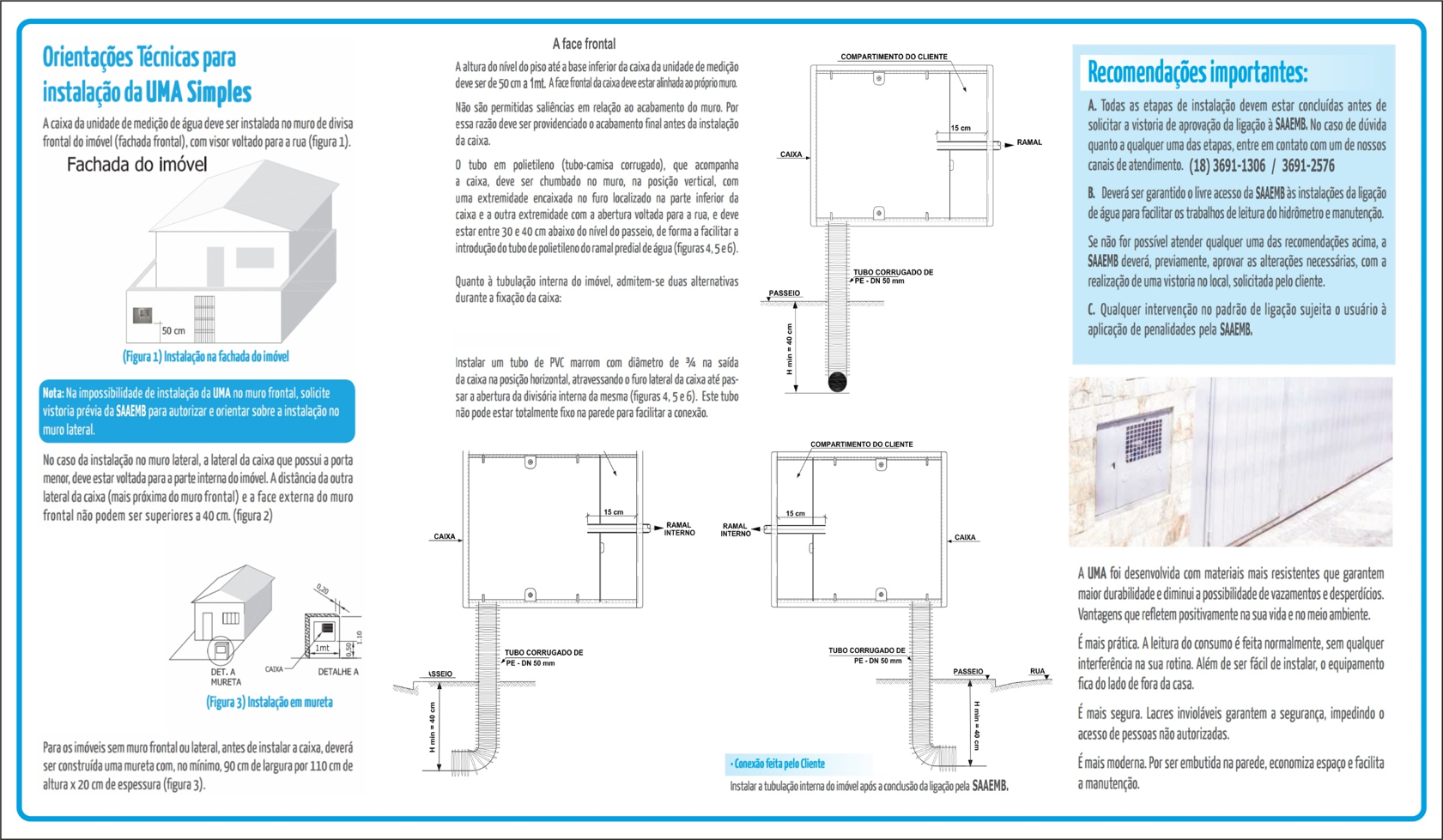 Ligação de Água - SAAEMB